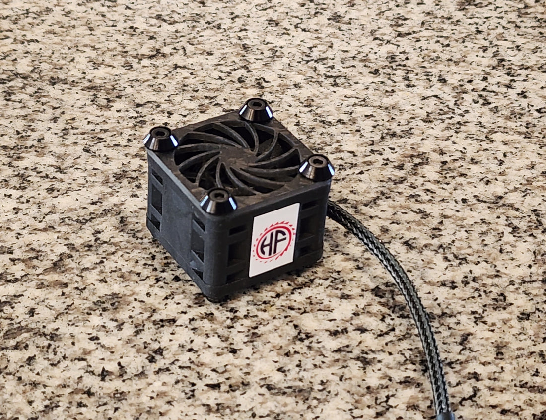 HyperFlow Fans 3s 4s & 6s High Speed RC Cooling Fan 12v & 24v No Mount