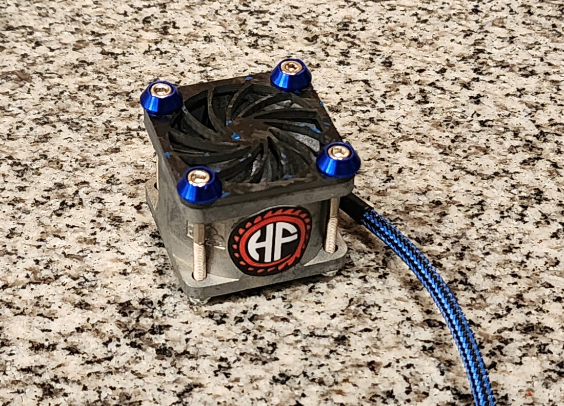 HyperFlow Fans 3s 4s & 6s High Speed RC Cooling Fan 12v & 24v No Mount
