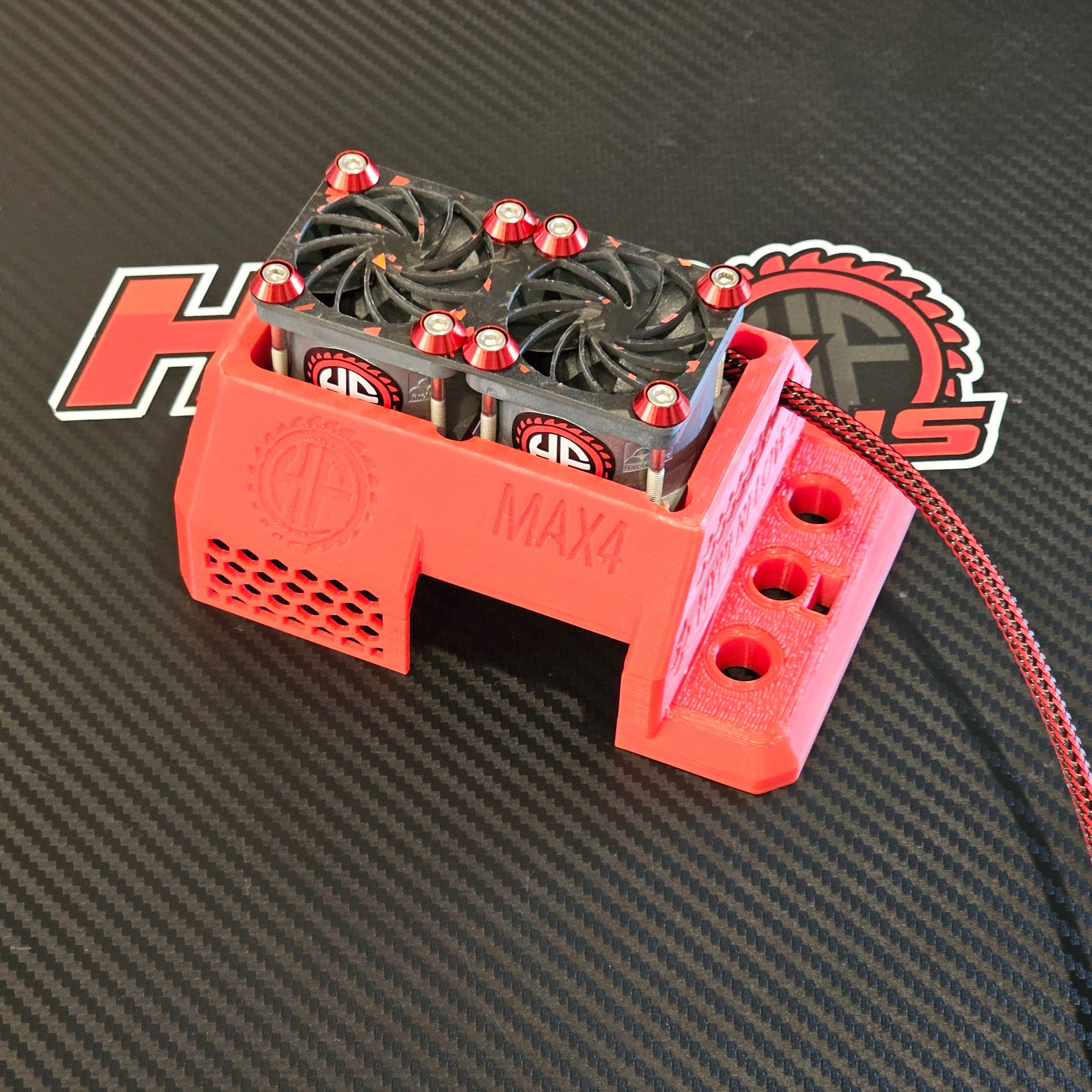 Hobbywing MAX4 Twin ESC Fan Kit – HyperFlow Fans