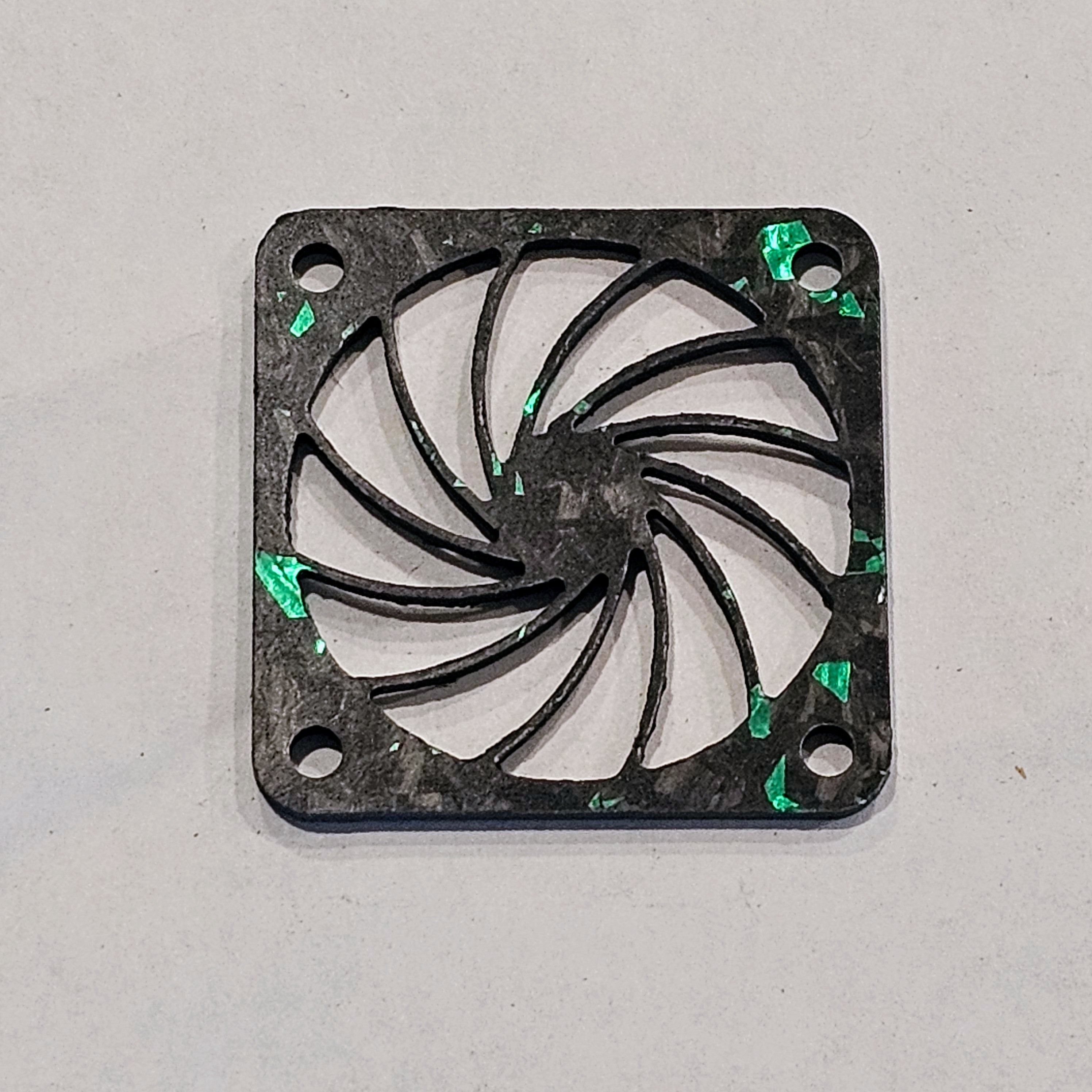 HyperFlow Fans Carbon Fiber Fan Covers Single Twin Triple