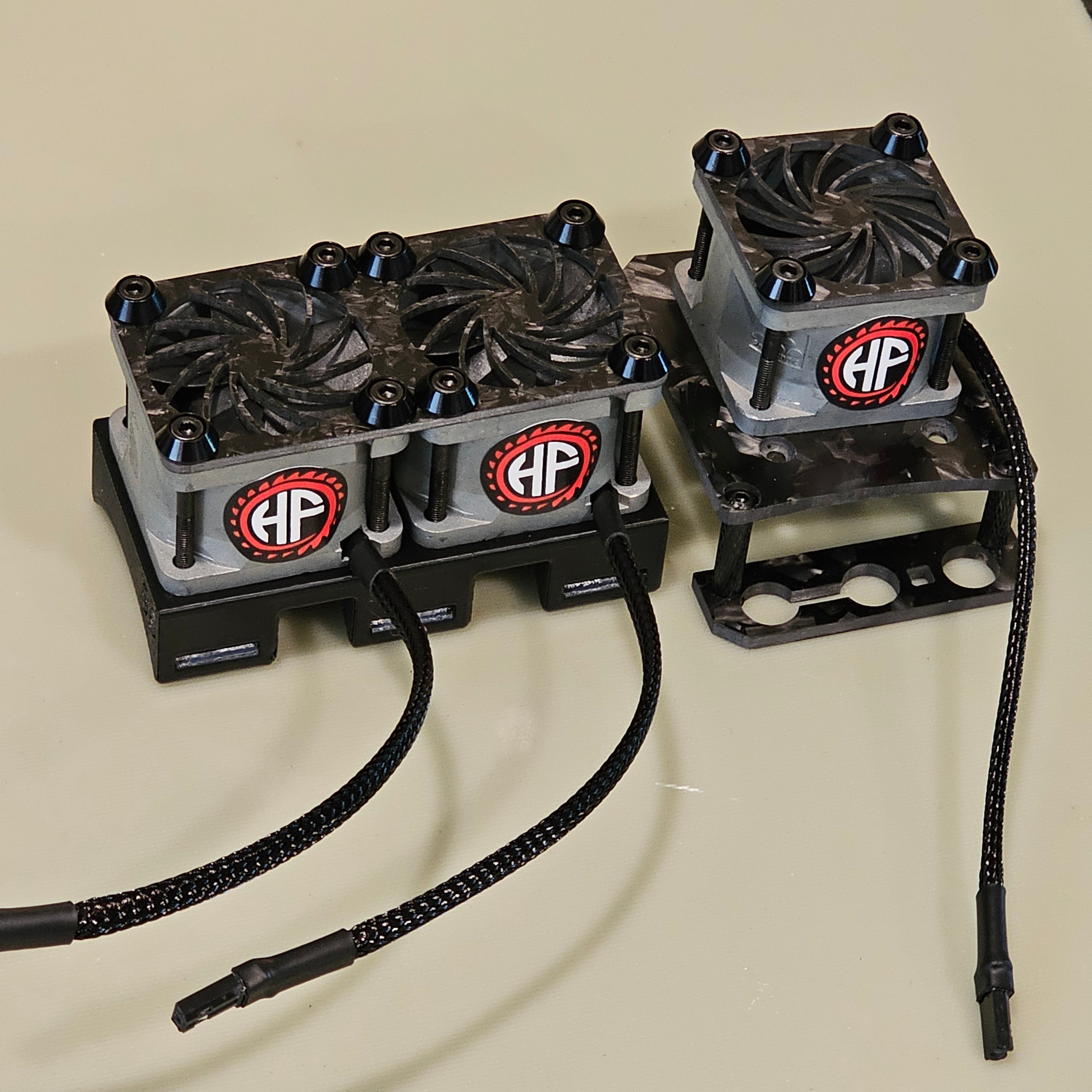 Hobbywing Max6 G2 G1 Carbon Fiber ESC & Twin Motor Fan Kit – HyperFlow Fans