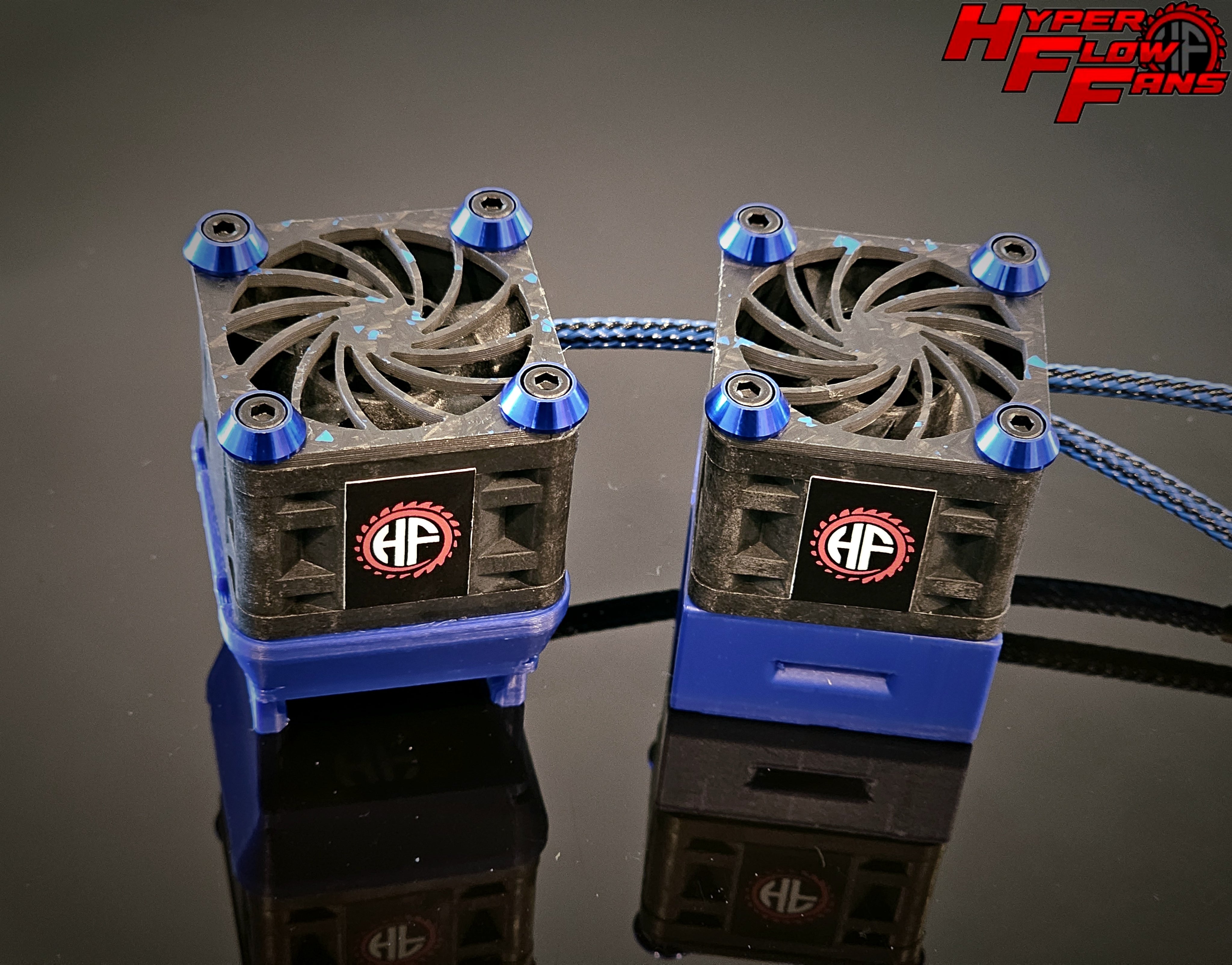 Traxxas VXL 3s ESC & Motor Fan Singles Kit – HyperFlow Fans